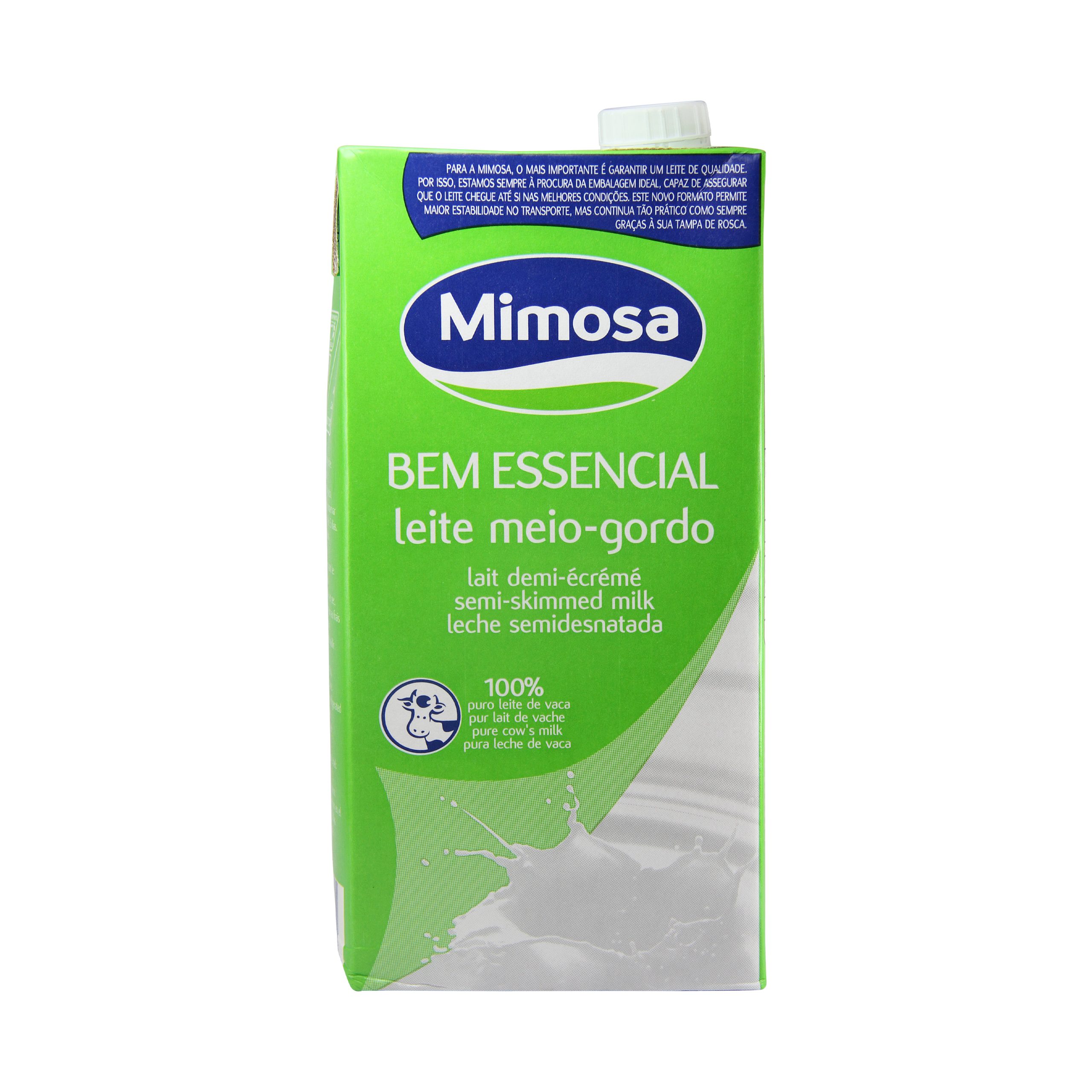 Leite Mimosa Meio Gordo (1L) - E-Davinci