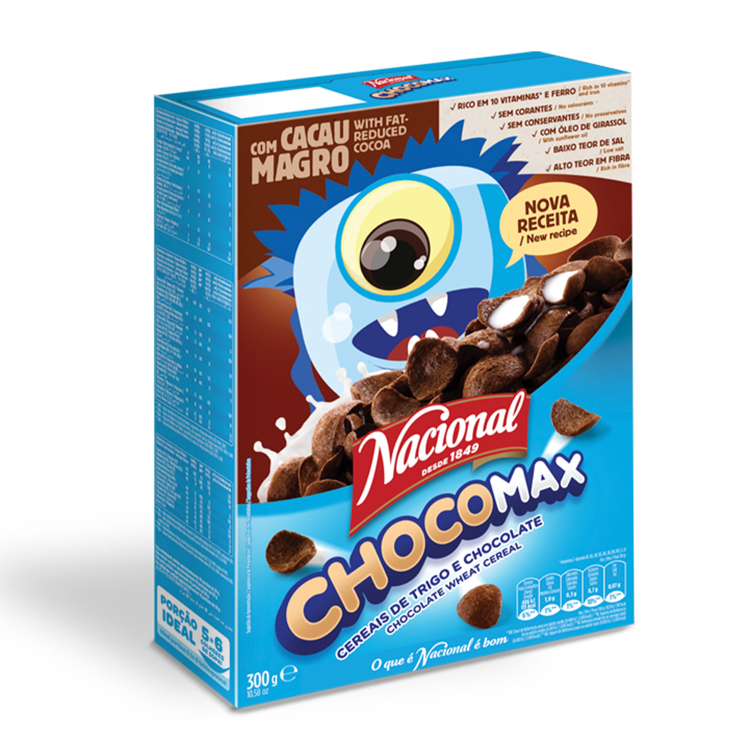 Cereais Nacional Chocomax (300g) - E-Davinci