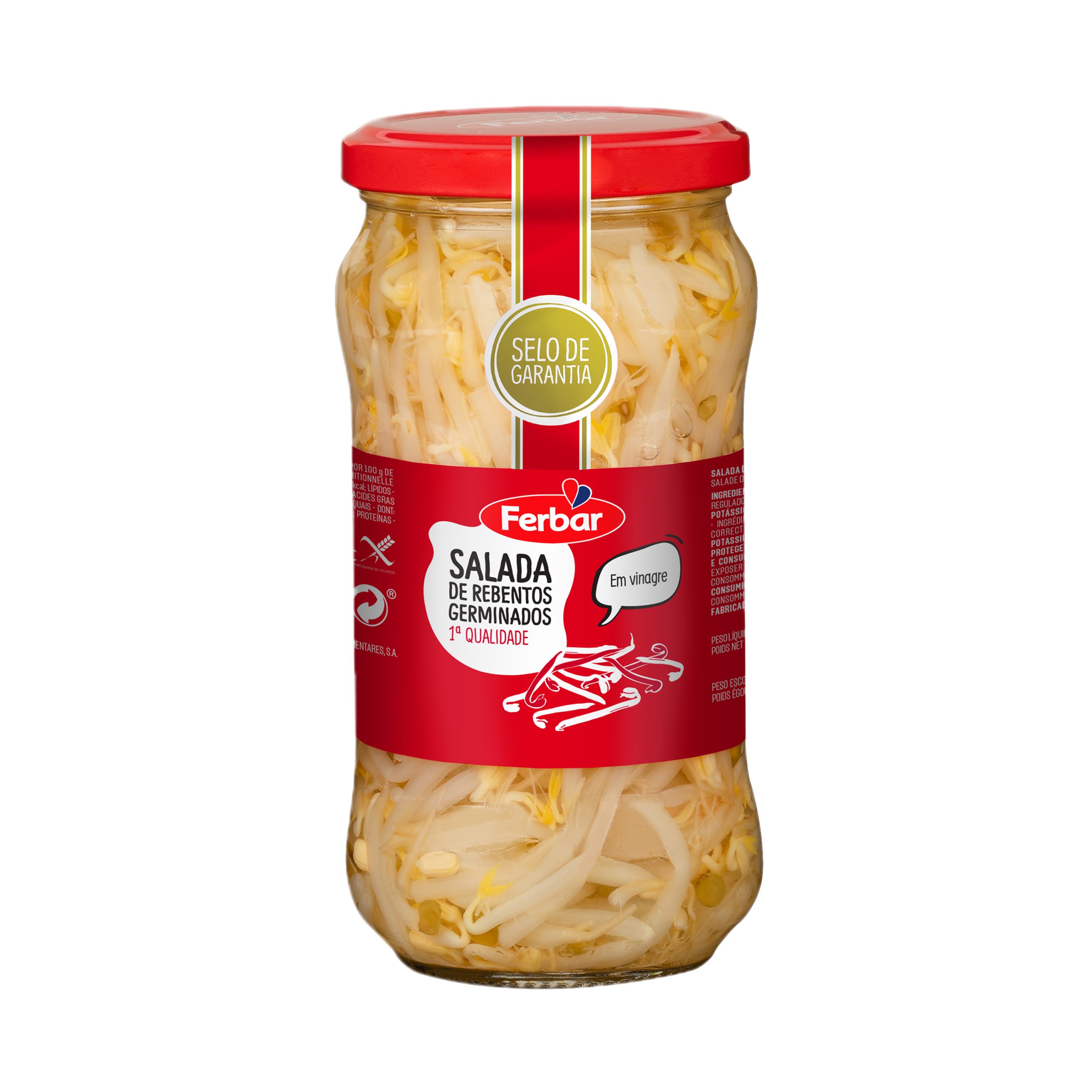 Pickles Ferbar Salada de Rebentos Germinados - E-Davinci